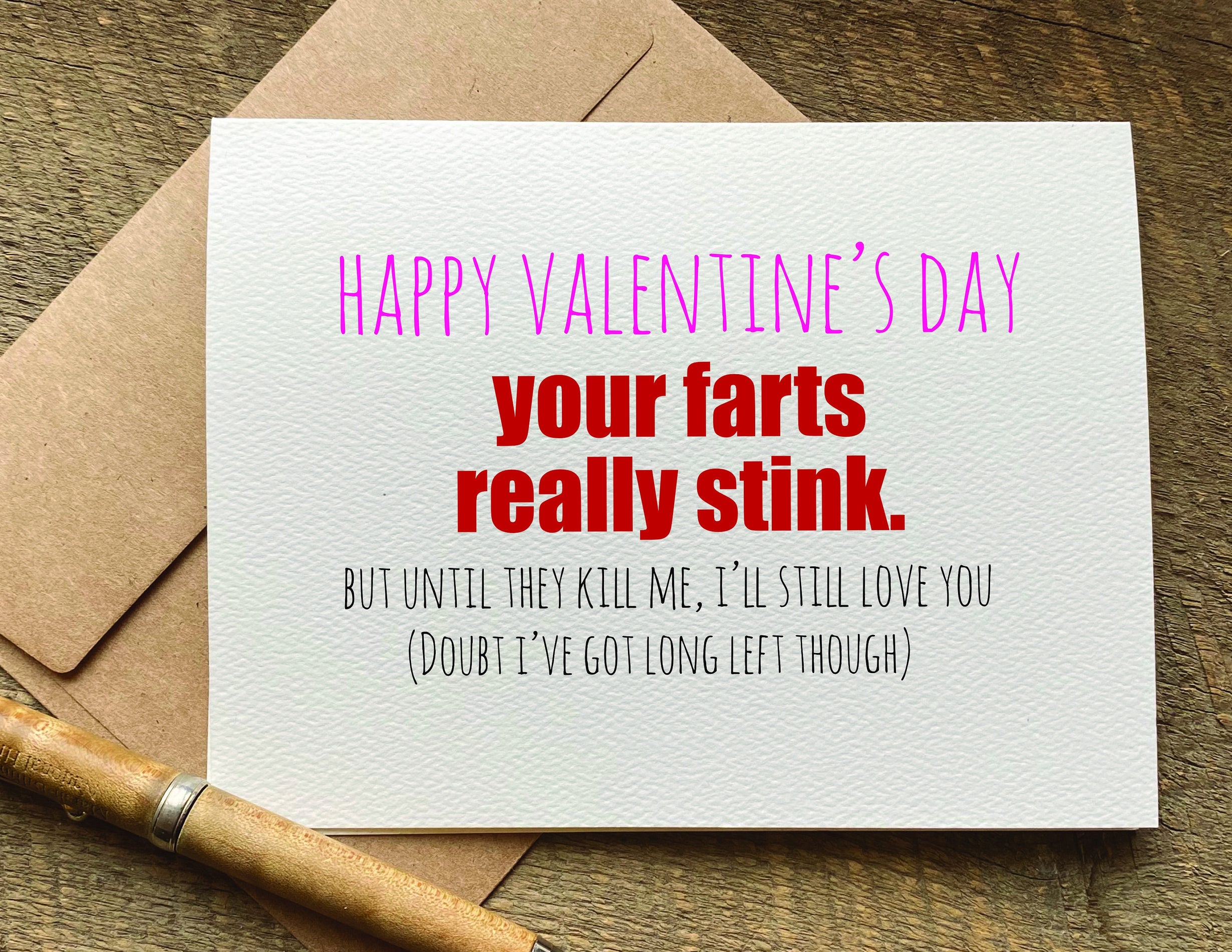 your farts really stink / valentine's day card messages / hilarious ...