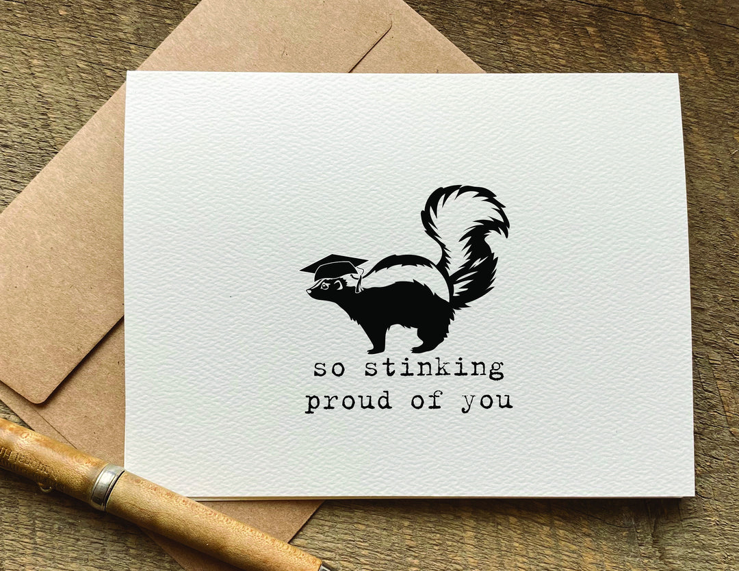 so stinking proud of you / graduation card / what to write in a ...