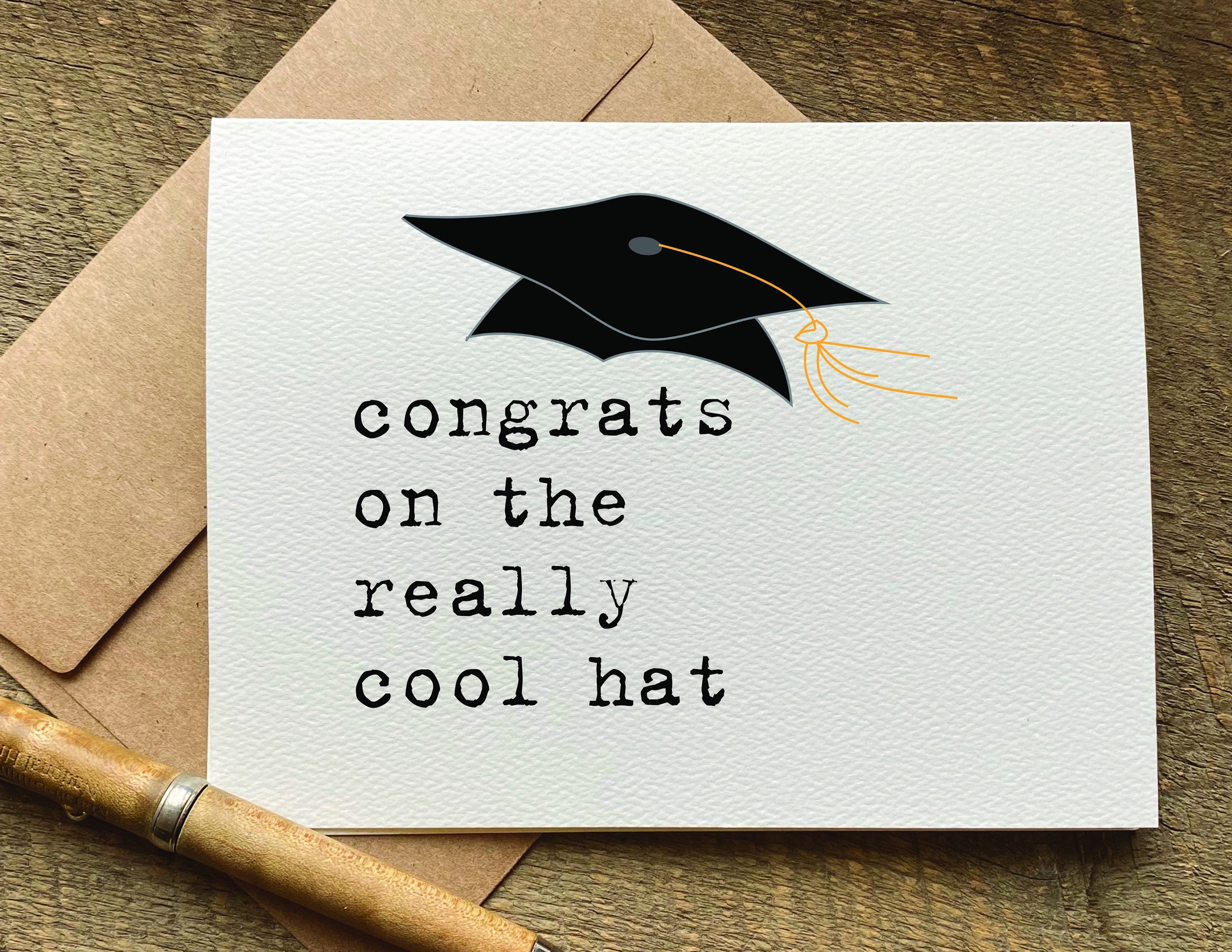 congrats on the really cool hat / graduation card / what to say in a ...
